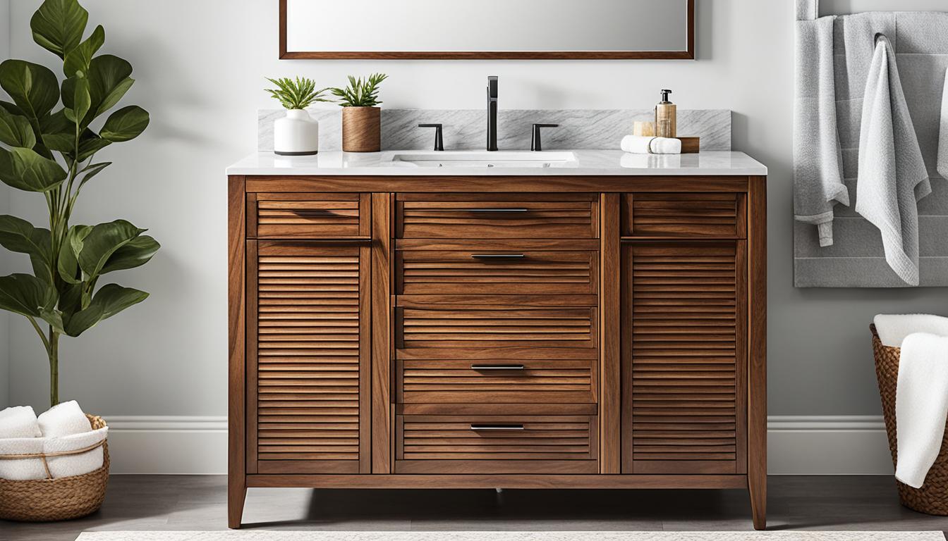 Walnut Vanity Bathroom Ideas for Chic Spaces