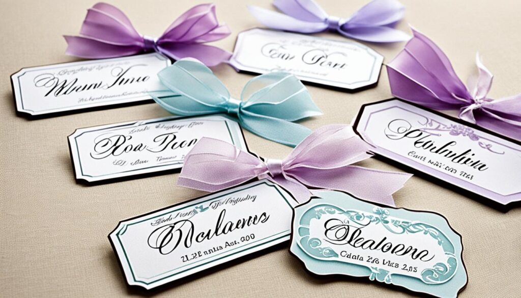 Creative Name Tag Ideas for Any Occasion