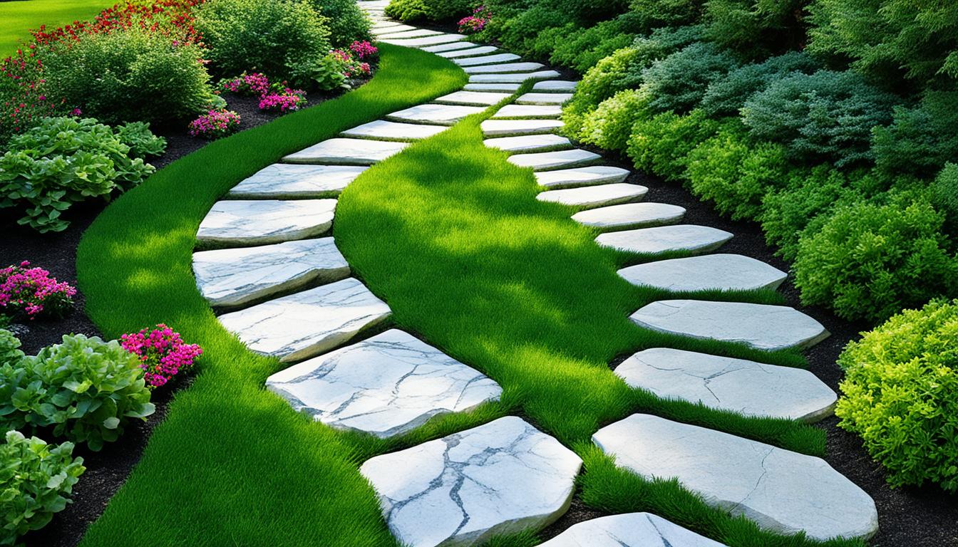 Stunning White Marble Rock Landscaping Ideas