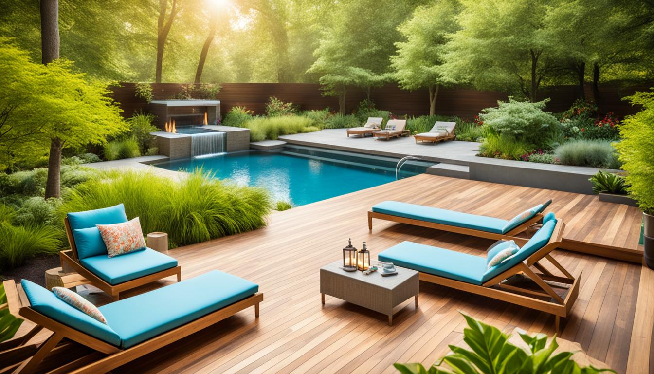 Inviting Wood Pool Deck Ideas for Your Backyard