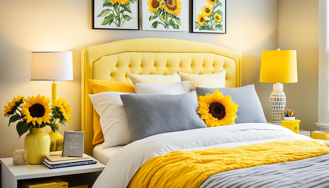 Brighten Your Space: Yellow Dorm Room Ideas