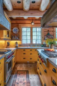 Rustic Log Cabin Kitchen Backsplash Ideas Unveiled