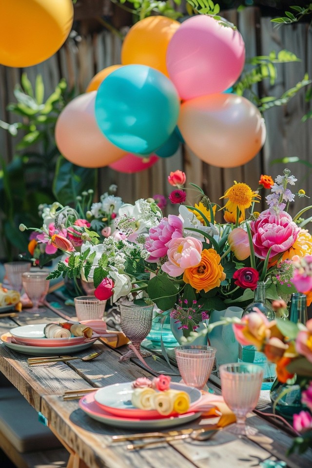Creative Outdoor Birthday Decoration Ideas