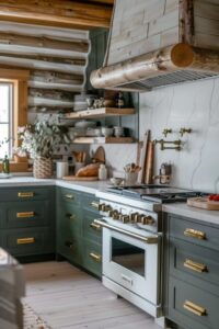 Rustic Log Cabin Kitchen Backsplash Ideas Unveiled